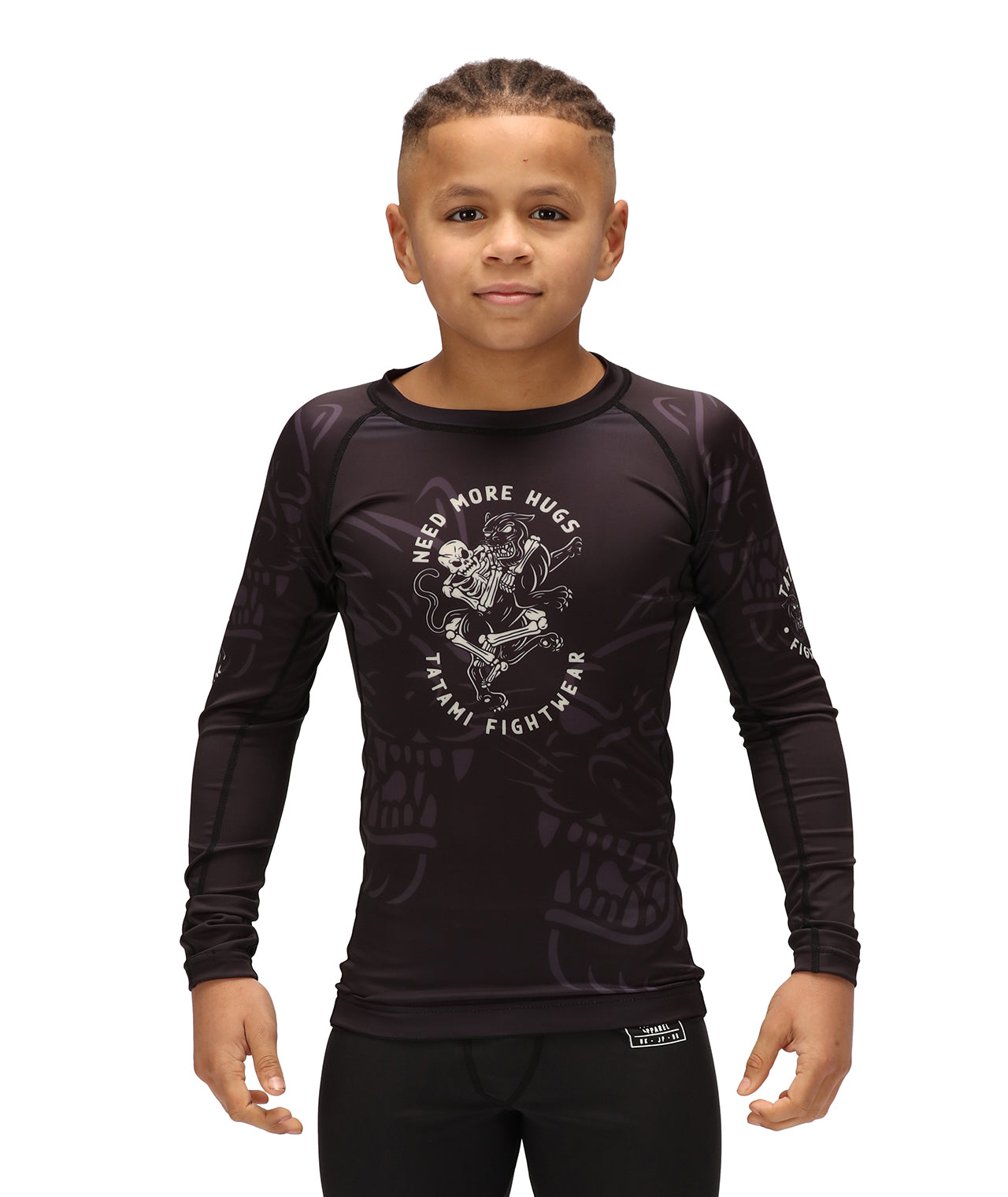 thinking monkey rash guard